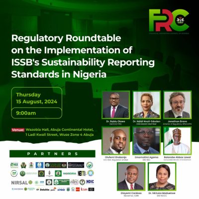 FRC, ISSB & NGX Regulation Limited Launch IFRS S1 & S2 Sustainability ...